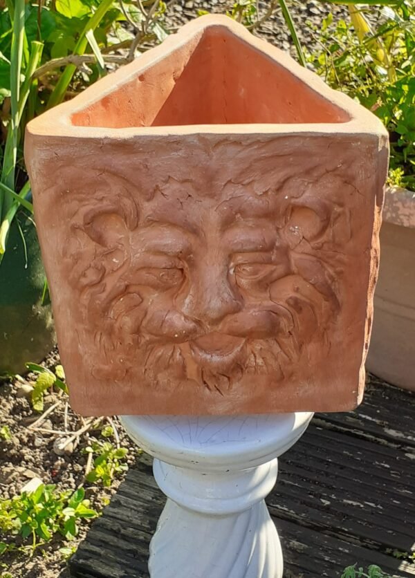 Triangle Terracotta Lion Pot - Crafts | Homemade Crafts | With Style Crafts
